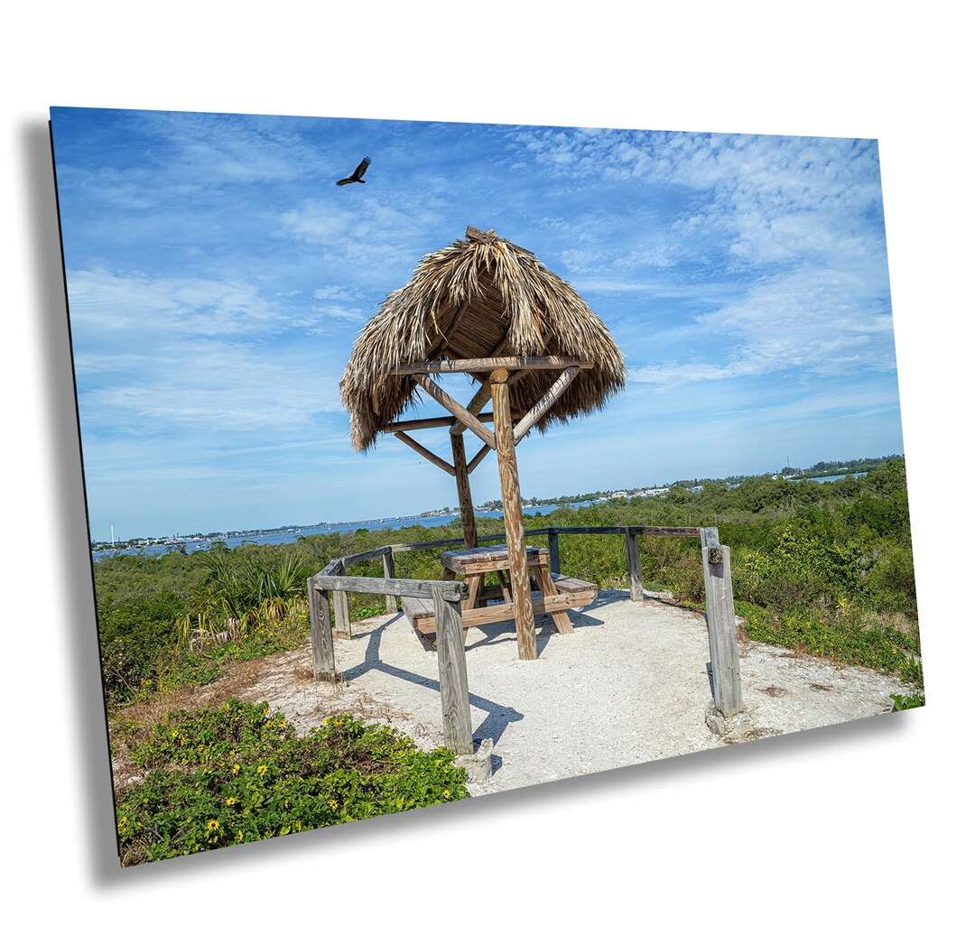 Leffis Key Preserve Photography Print: Anna Maria Island Tiki Hut - Etsy