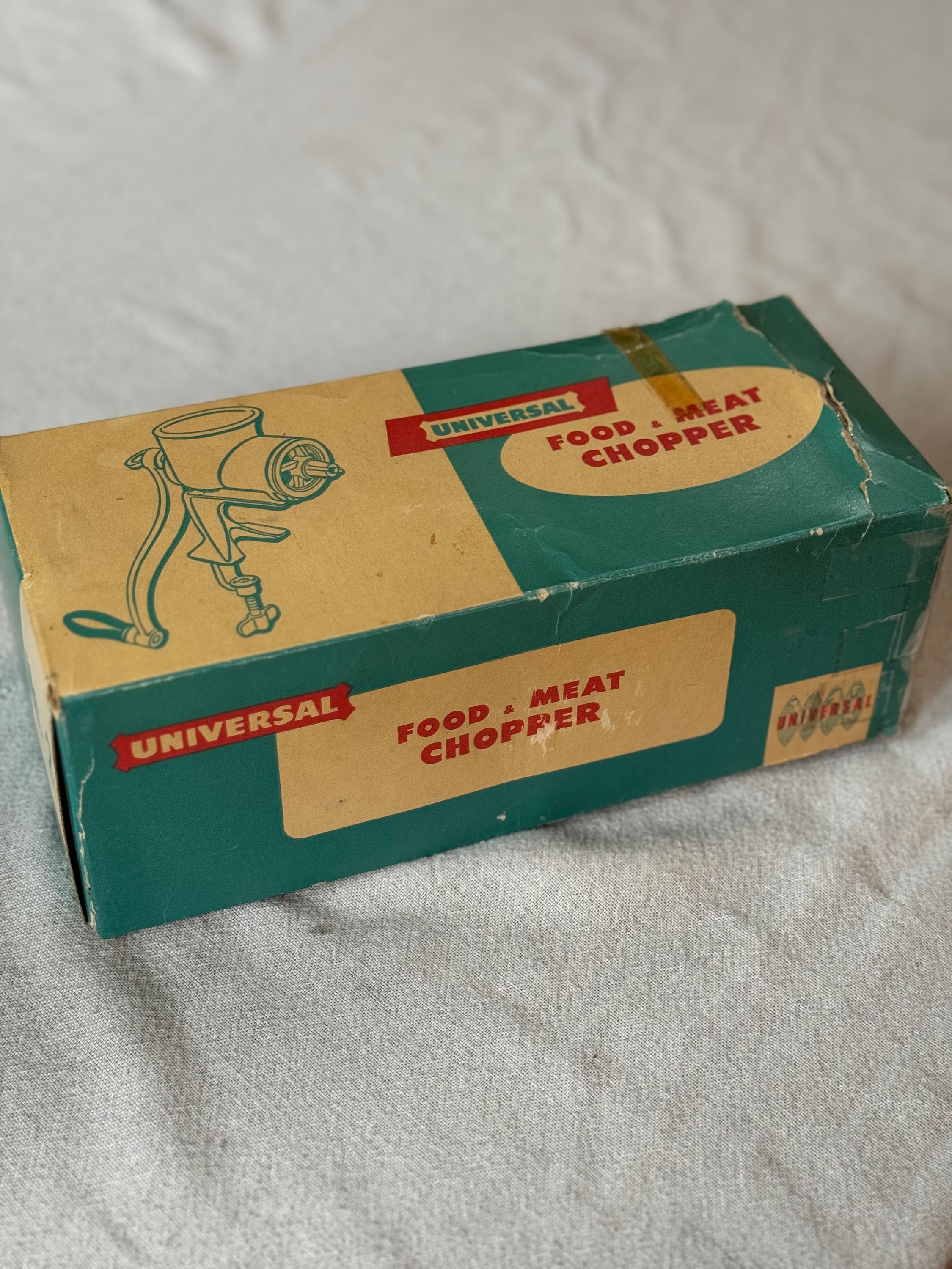 Vintage Universal Food and Meat Chopper in Original Box - Etsy