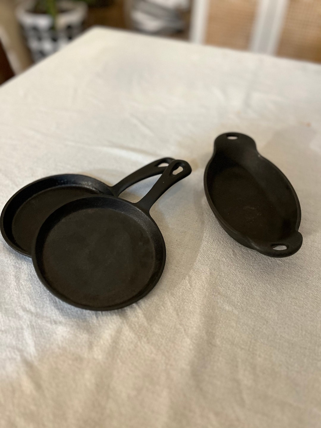 Small Cast Iron Pans - Etsy