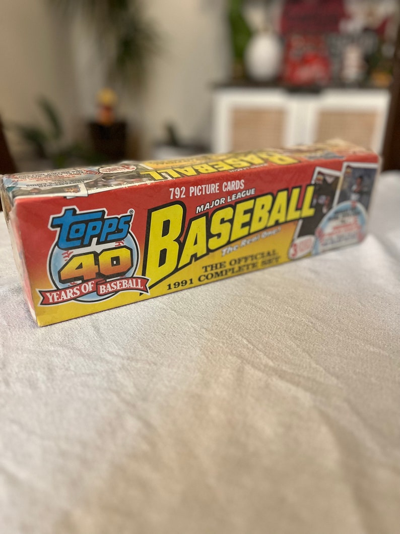 TOPPS 1991 Official Complete Set Unopened Mint Condition - Etsy
