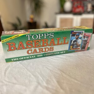 TOPPS 1990 Official Complete Set Unopened Mint Condition - Etsy