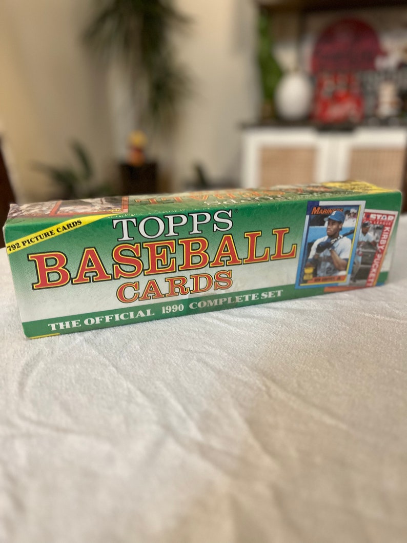 TOPPS 1990 Official Complete Set Unopened Mint Condition - Etsy