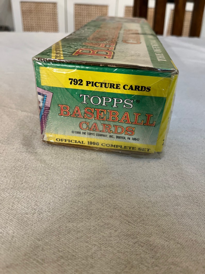 TOPPS 1990 Official Complete Set Unopened Mint Condition - Etsy