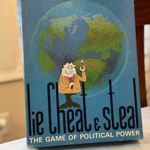 Lie Cheat Steal 1970s Vintage Board Game - Etsy