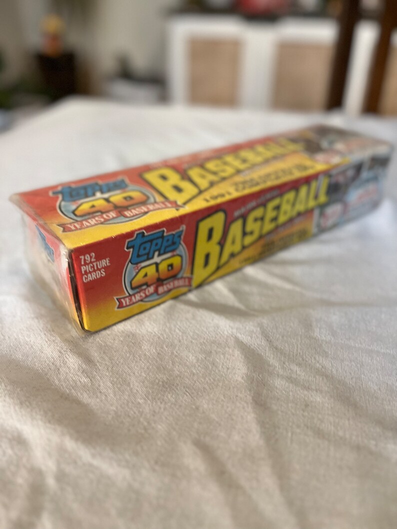 TOPPS 1991 Official Complete Set Unopened Mint Condition - Etsy