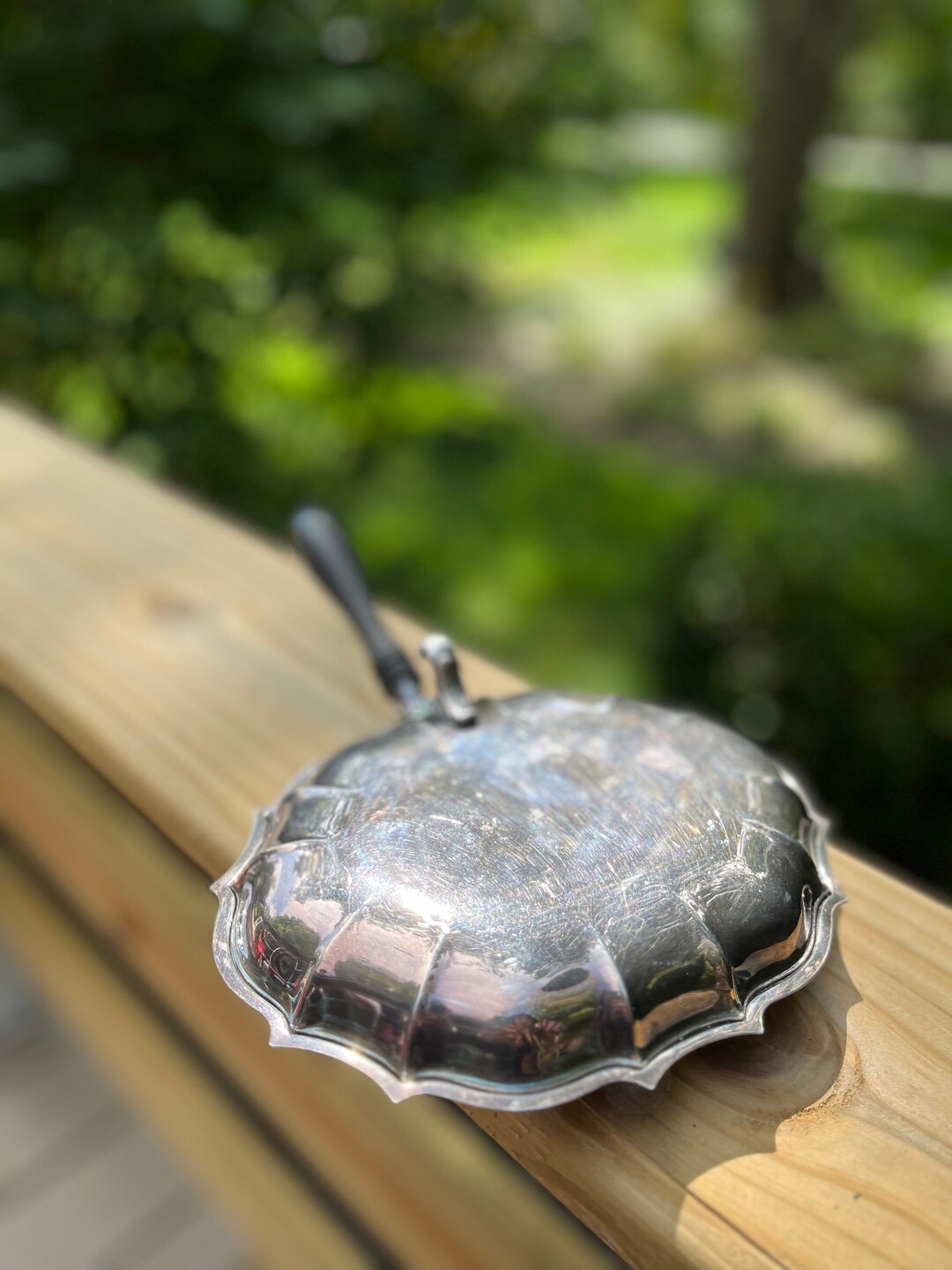 Antique Chippendale International Silver Silent Butler Crumb Tray - Etsy