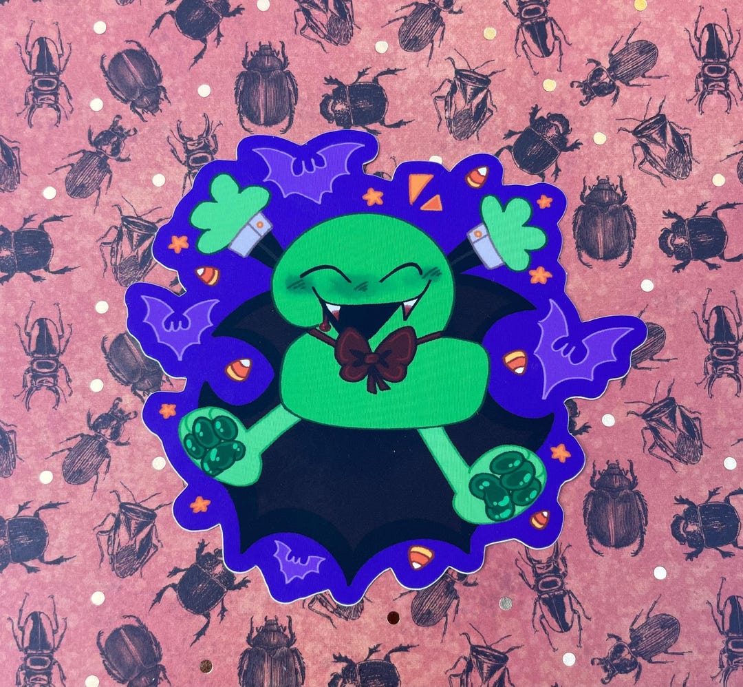 Two Tpot ( the Power of Two) Halloween Sticker - Etsy