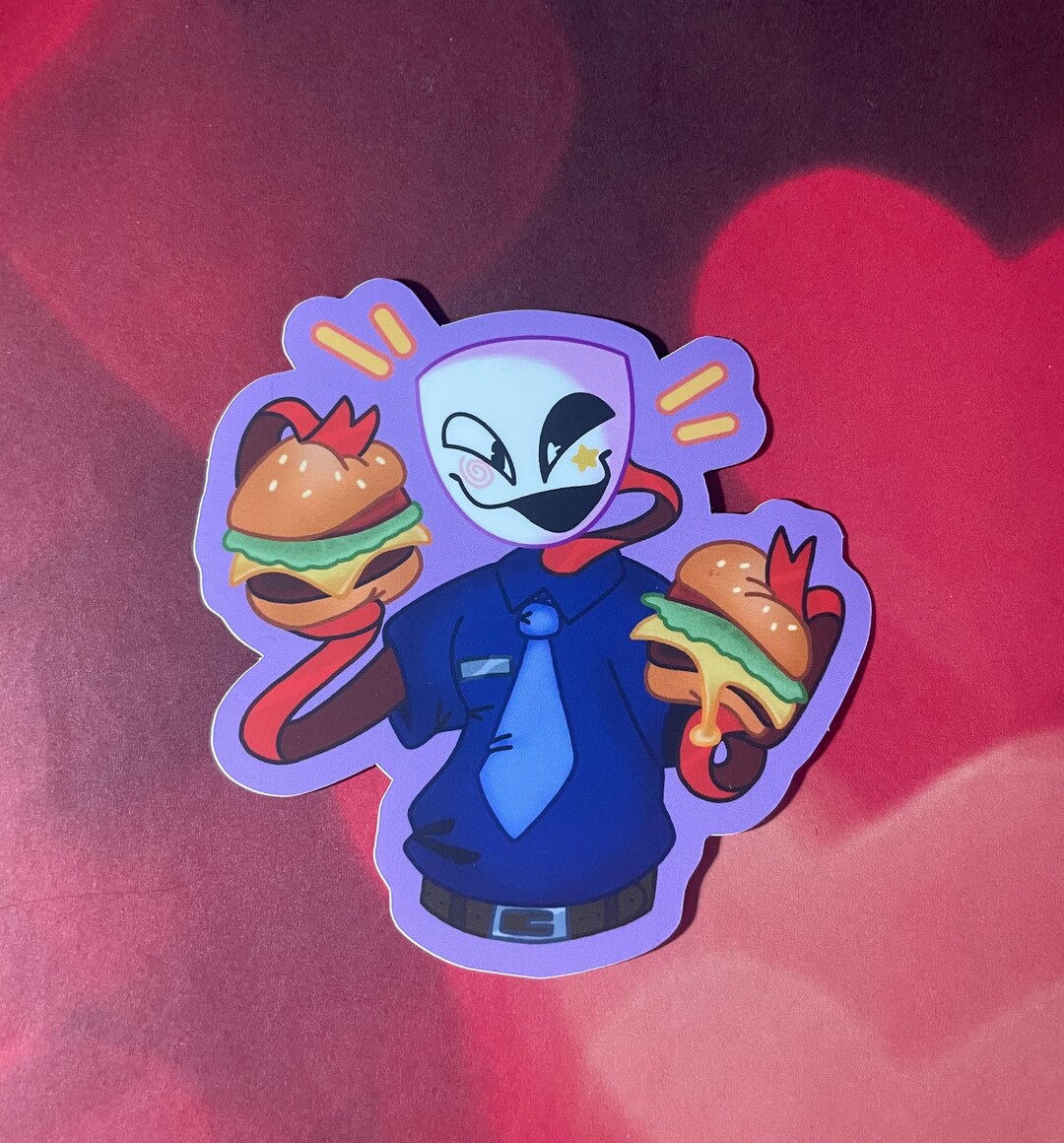 Gangle, Amazing Digital Circus Matte Sticker - Etsy