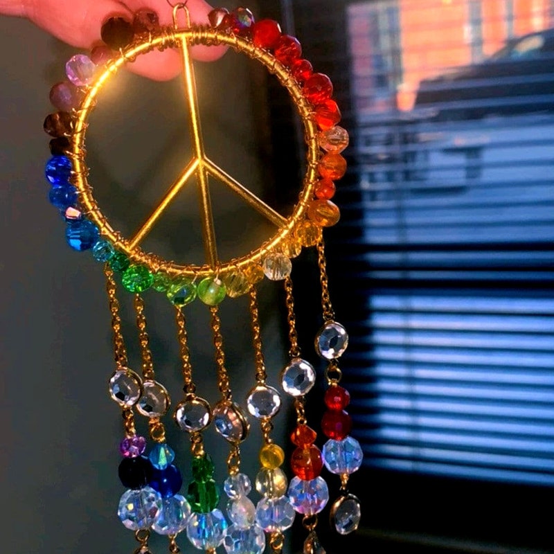 Peace Sign Decor - Etsy