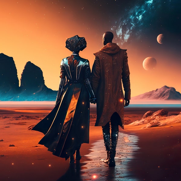 Afrofuturism Wall Art - Etsy