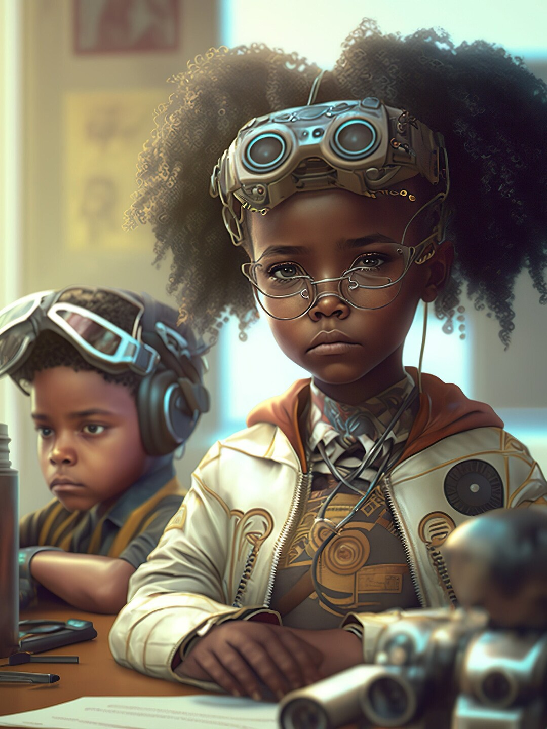 STARSEED SCIENCE FAIR Afrofuturism Wall Art Black Art - Etsy
