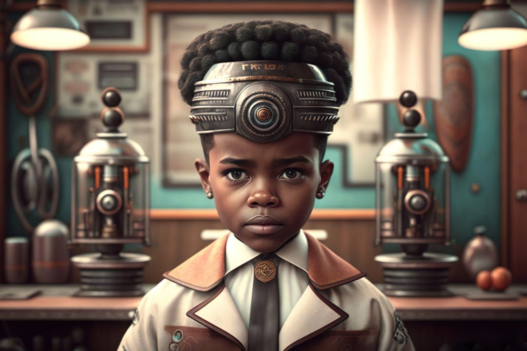 SELF SCIENTIFIC | Afrofuturism Wall Art - Black Art Poster - African ...