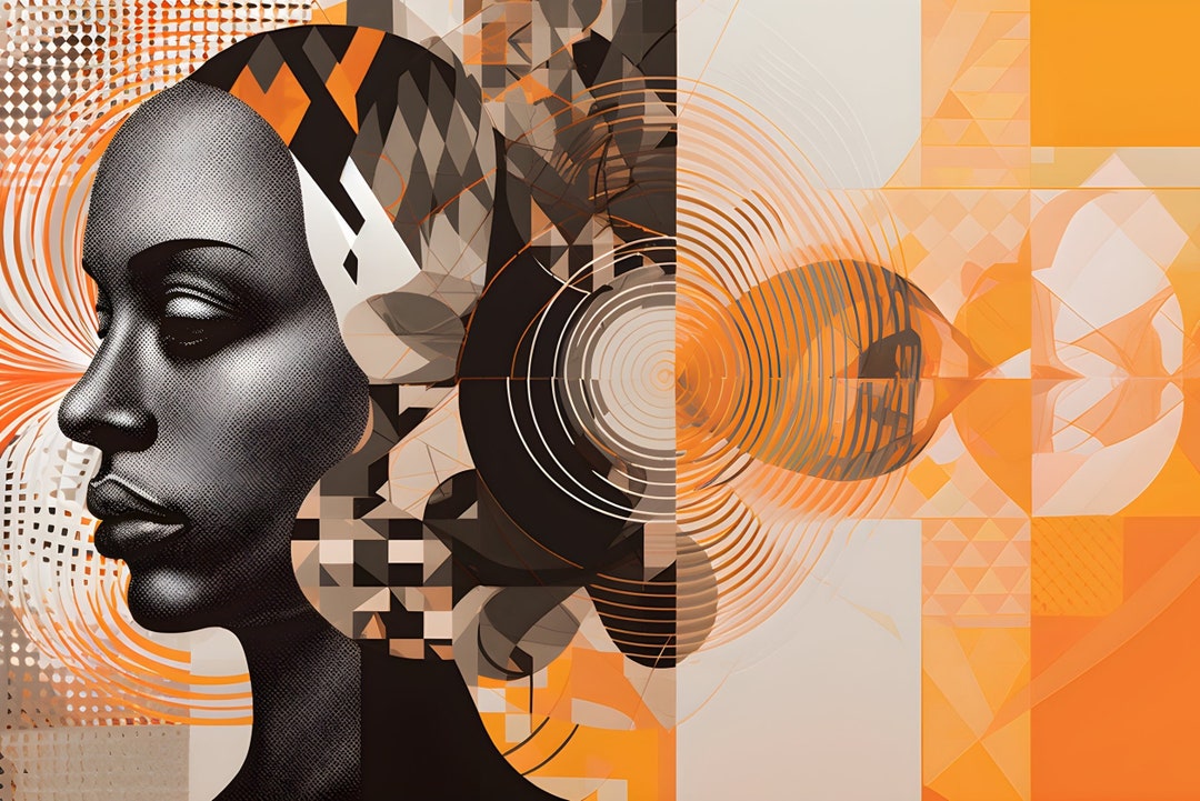 SONIC CONTEMPLATION | Abstract Art - Afrofuturism - Wall Art - Poster ...