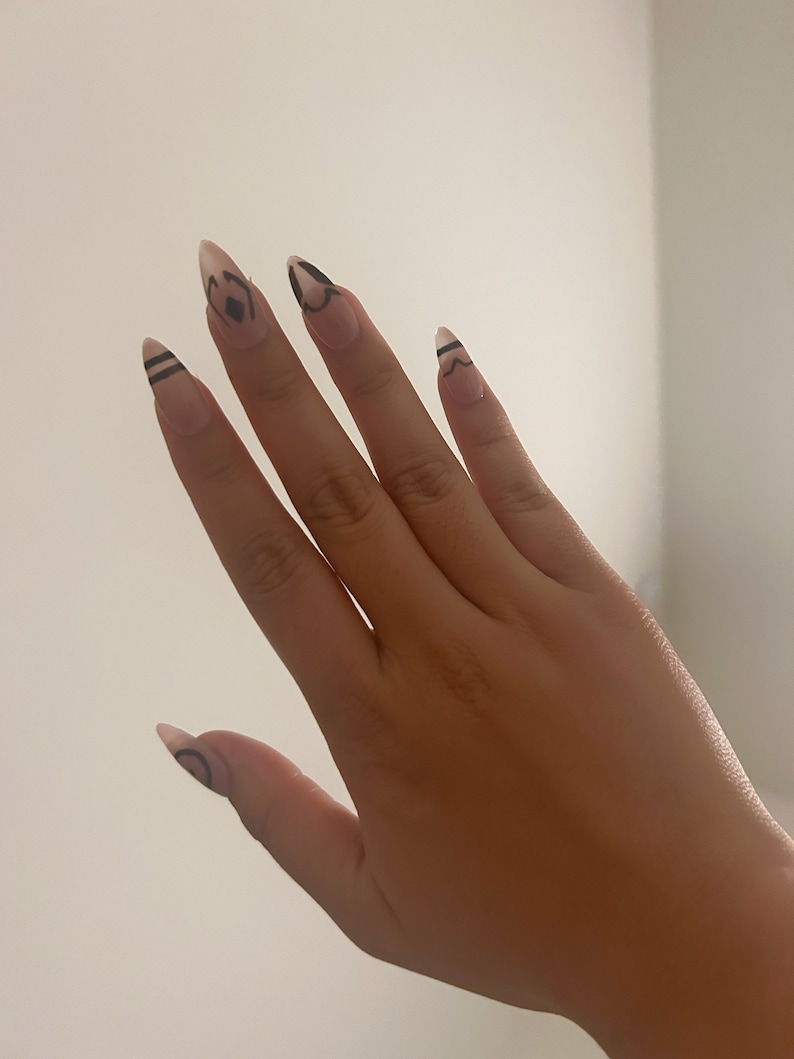 JJK Sukuna Nails [jujutsu Kaisen] - Etsy