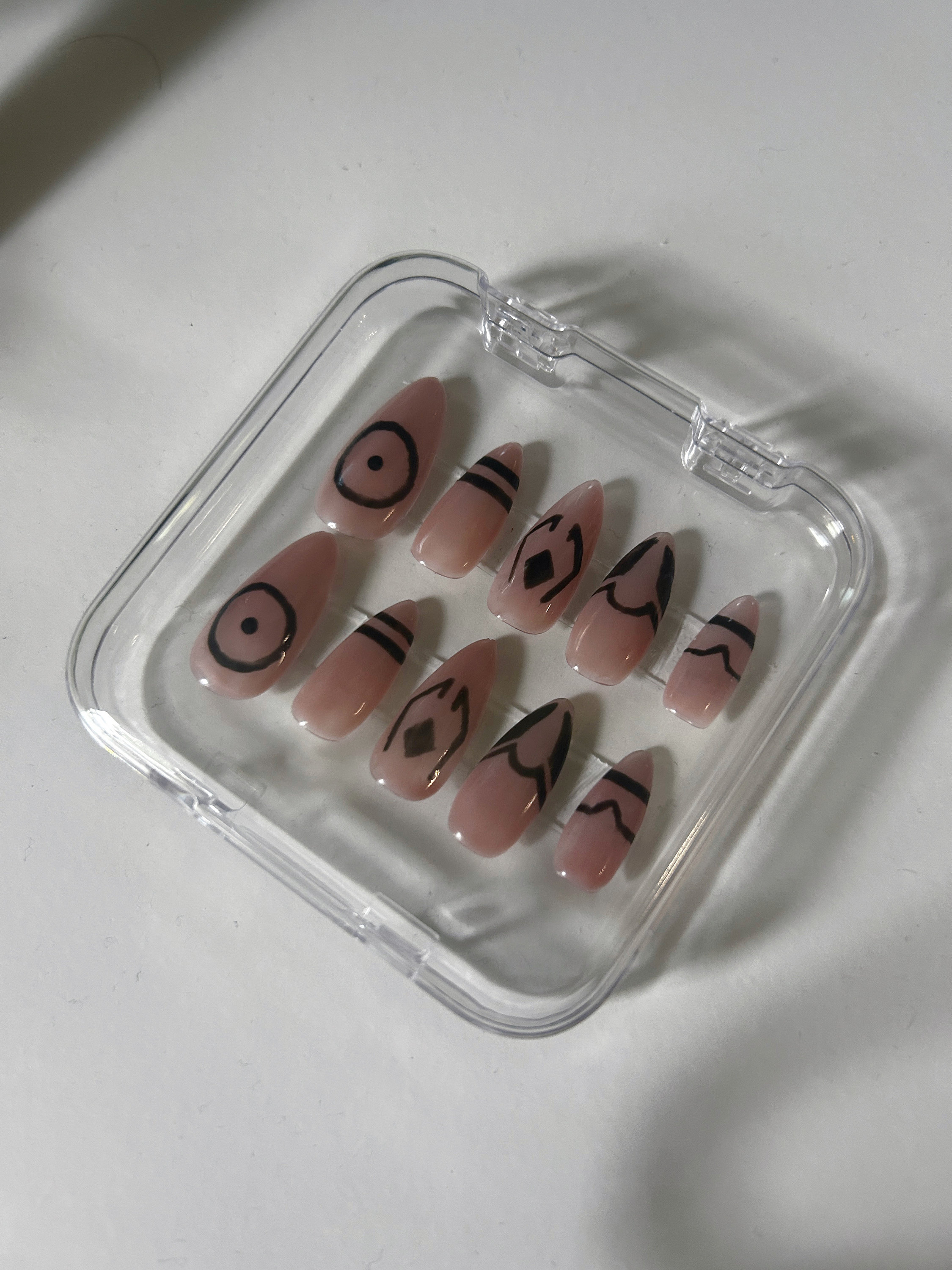 JJK Sukuna Nails [jujutsu Kaisen] - Etsy