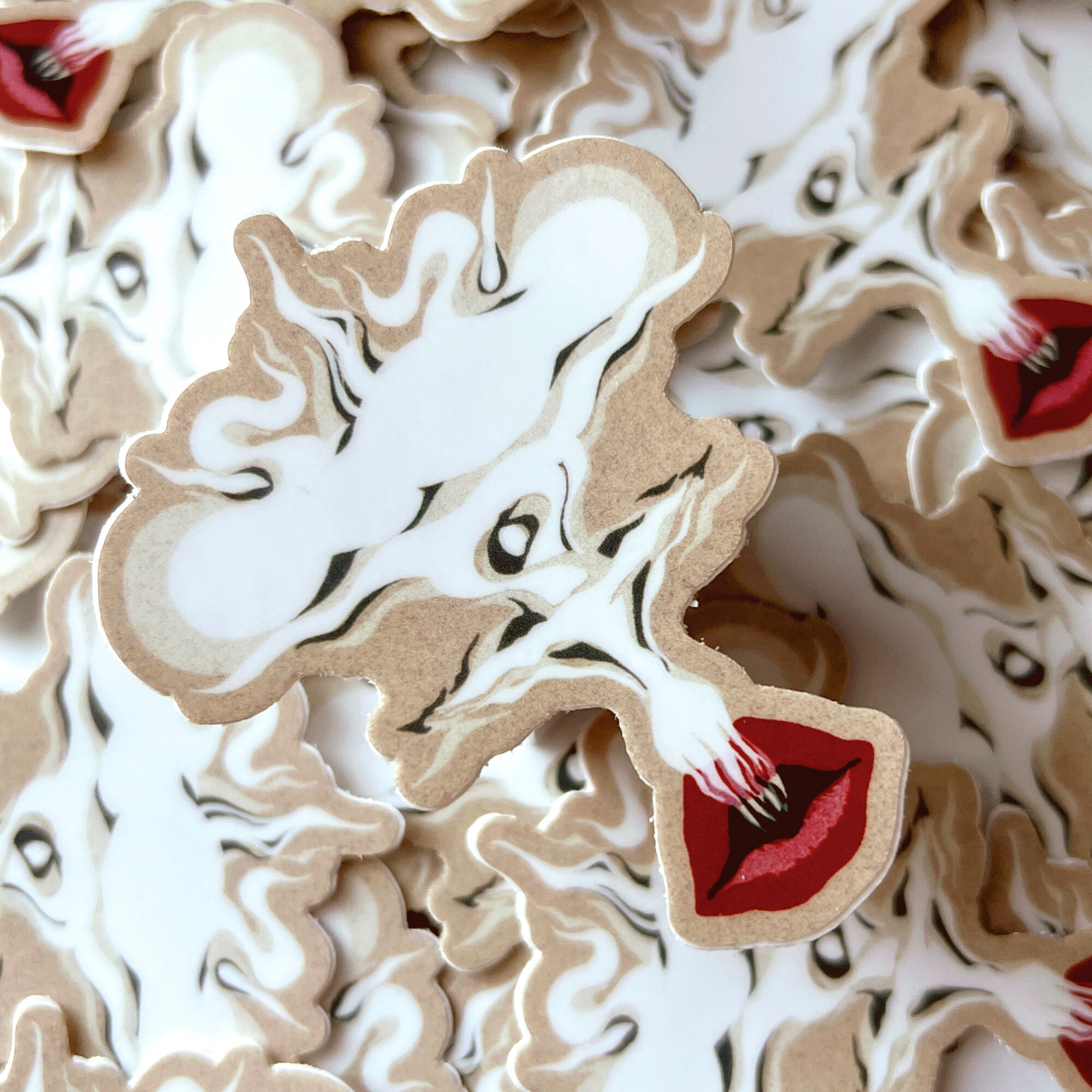 Atomic Smoke - Vinyl Sticker - Etsy