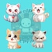 Cat Emoji Pack - Set of 10 | Happy, Angry, Sad, Surprised, in Love ...