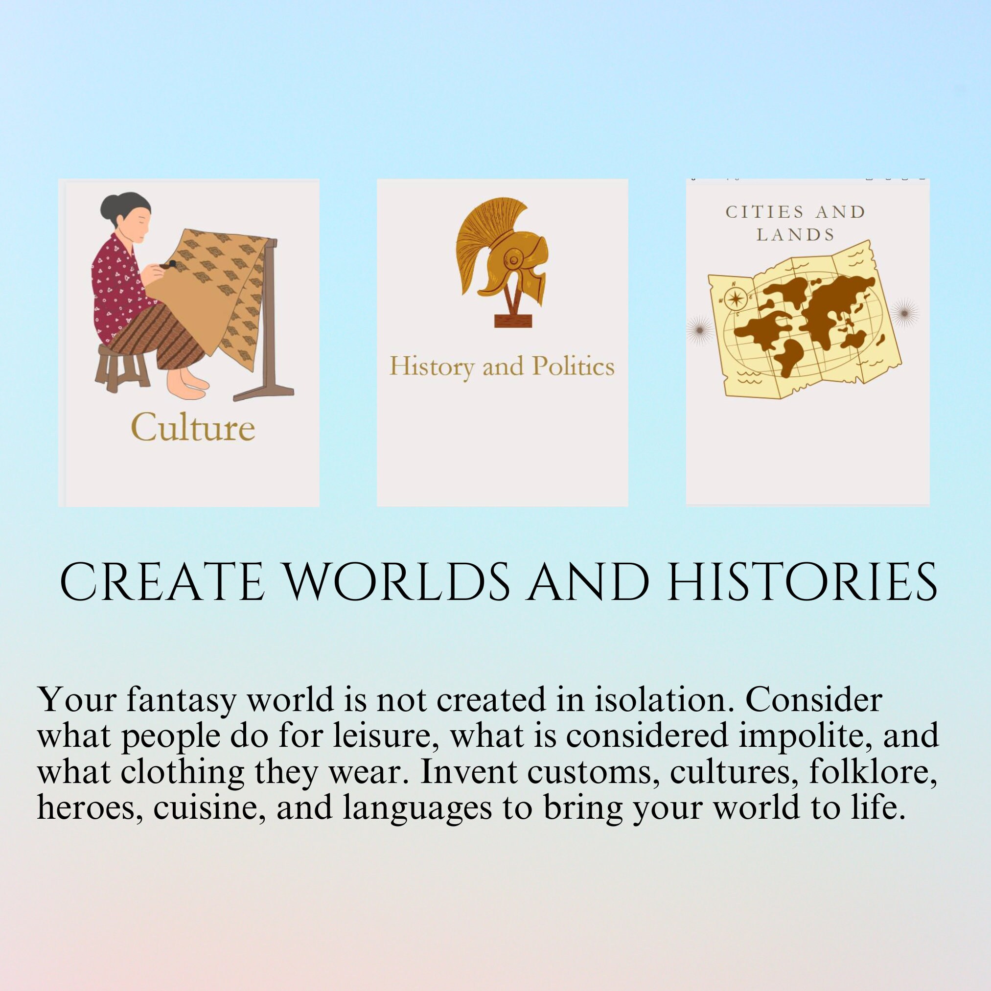 The Smart Fantasy Worldbuilding Book - Etsy