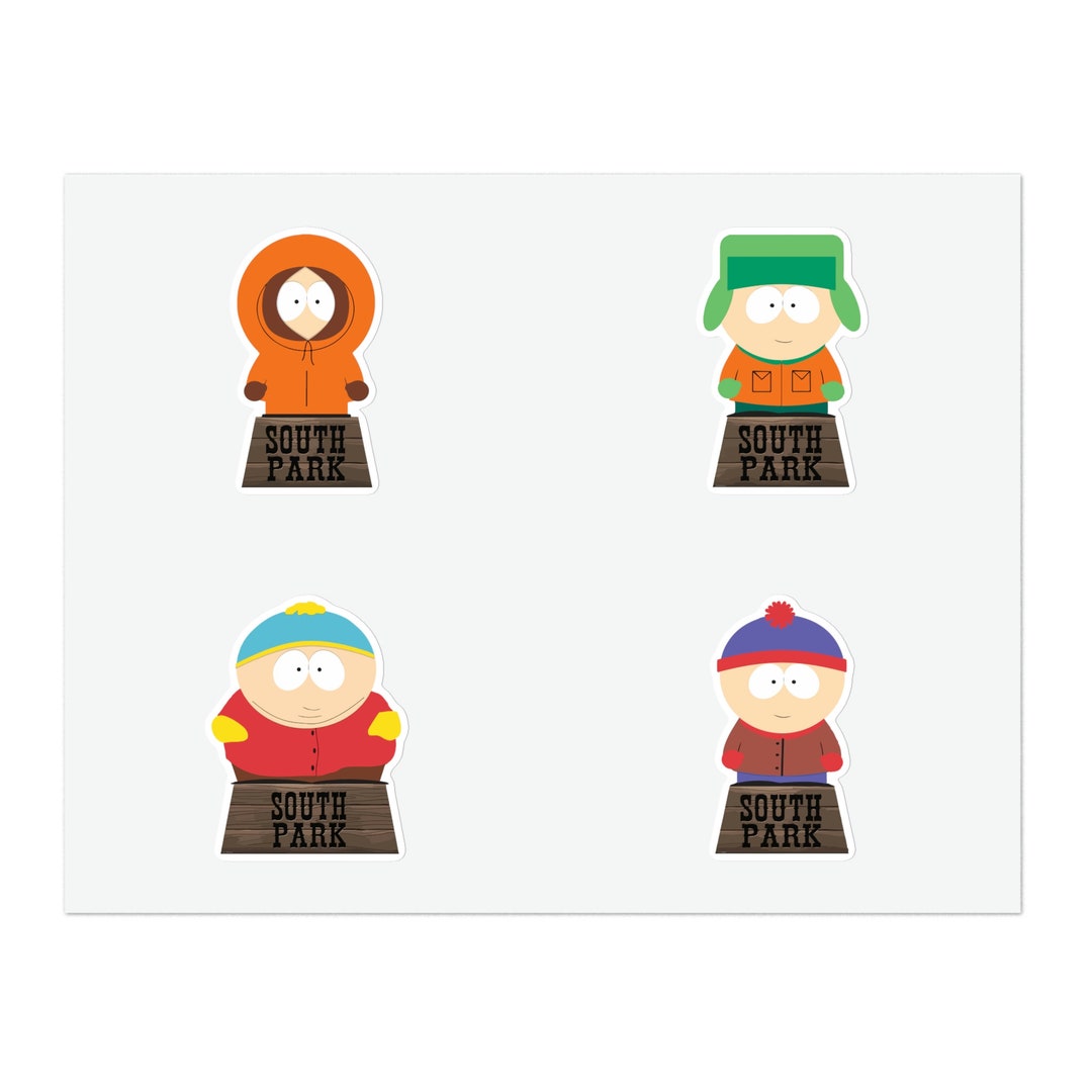 South Park Sticker Sheets South Park Shirt Eric Cartman - Etsy