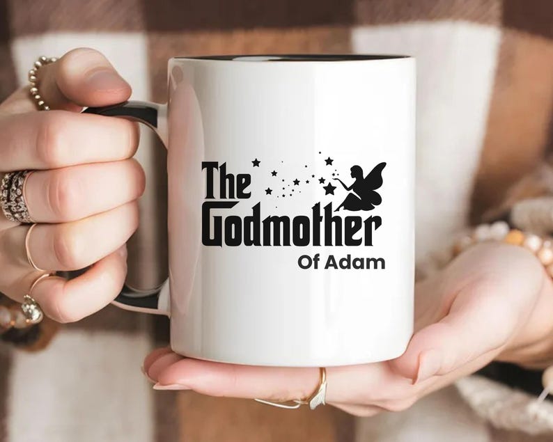 Personalized Fairy Godmother Mug, Custom Godchild Gift - Etsy