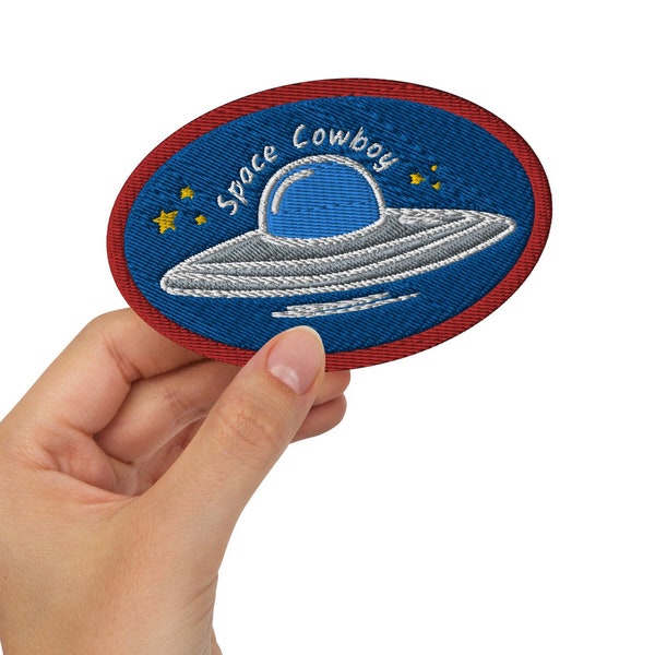 Embroidered Patch Cowboy - Etsy