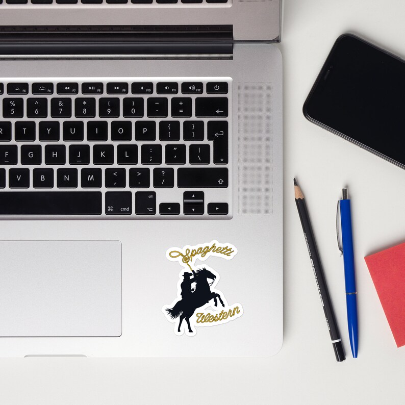 Spaghetti Western - Die Cut Sticker - Etsy
