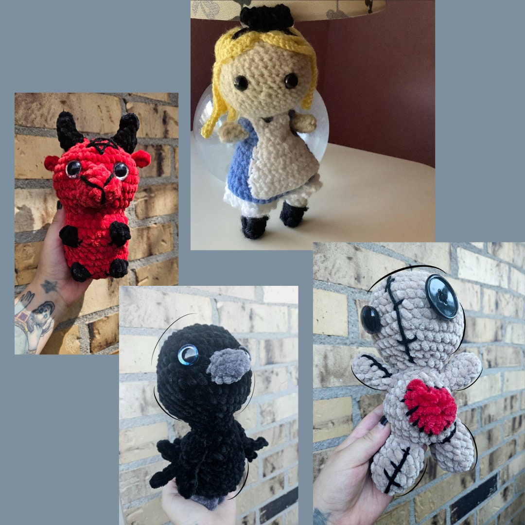 Custom Crochet Order Custom Crochet Plush Commission Crochet - Etsy