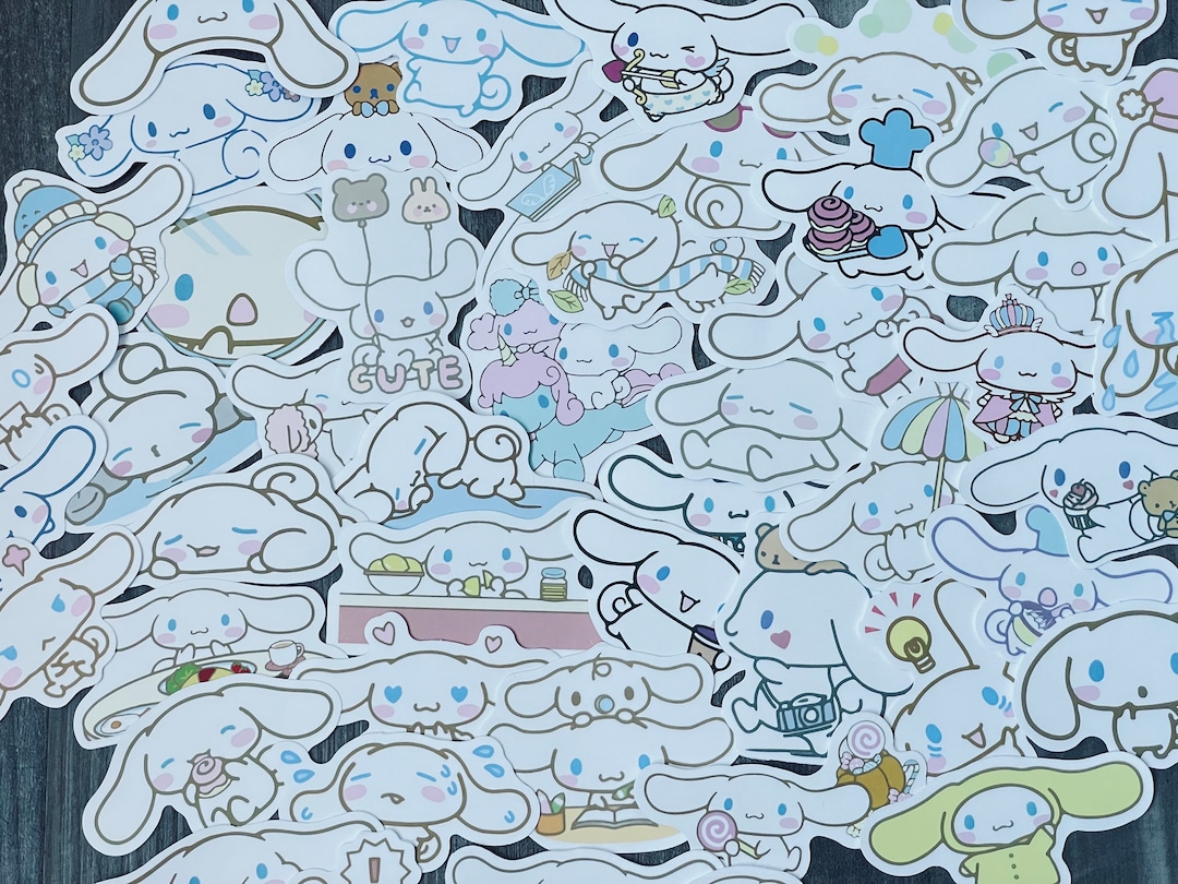 10-40 Pack Cinnamoroll Stickers, Kawaii Stickers, Sanrio Inspired ...