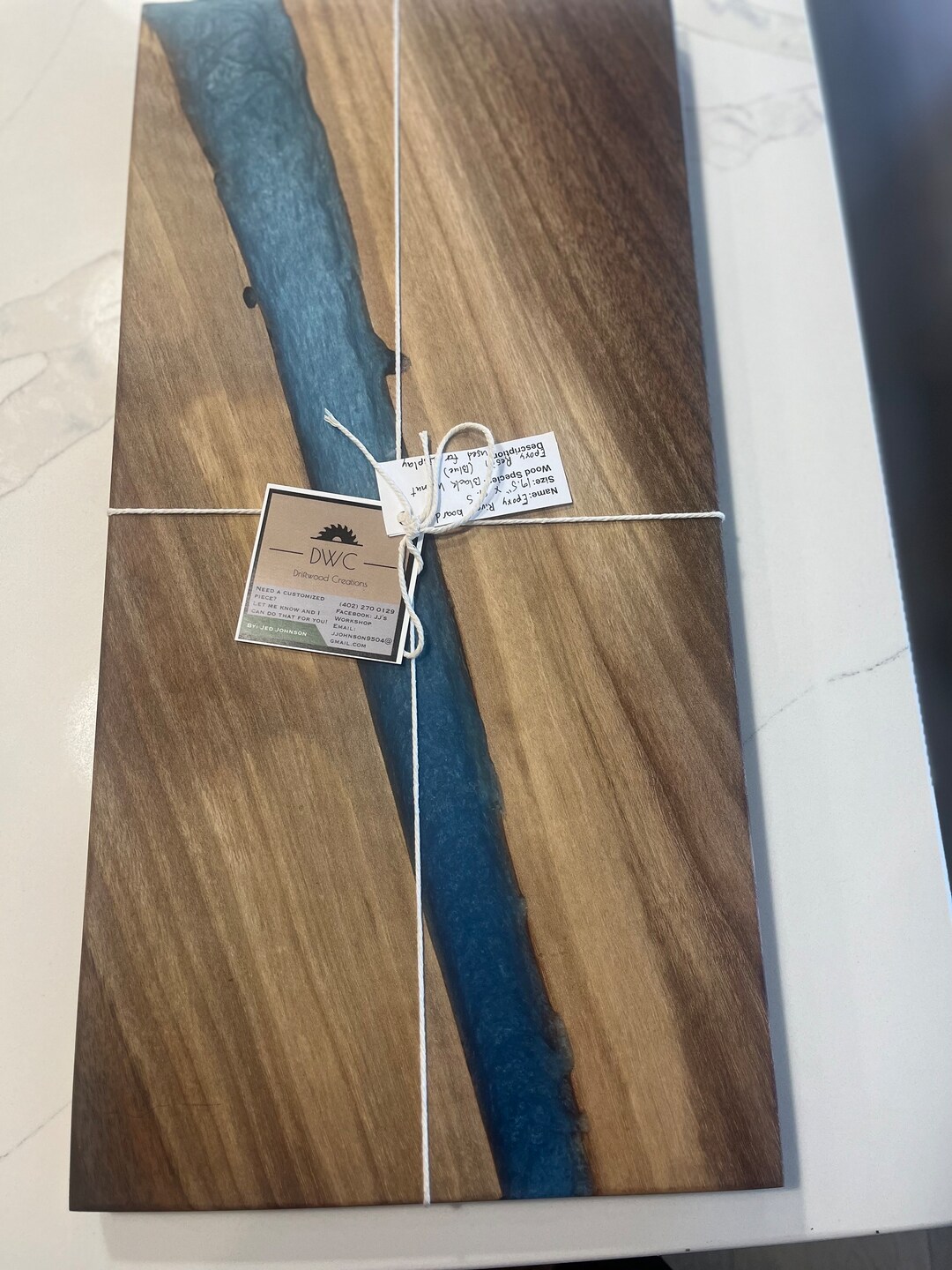 River Board, Epoxy Board, Handmade Charcuterie Board - Etsy