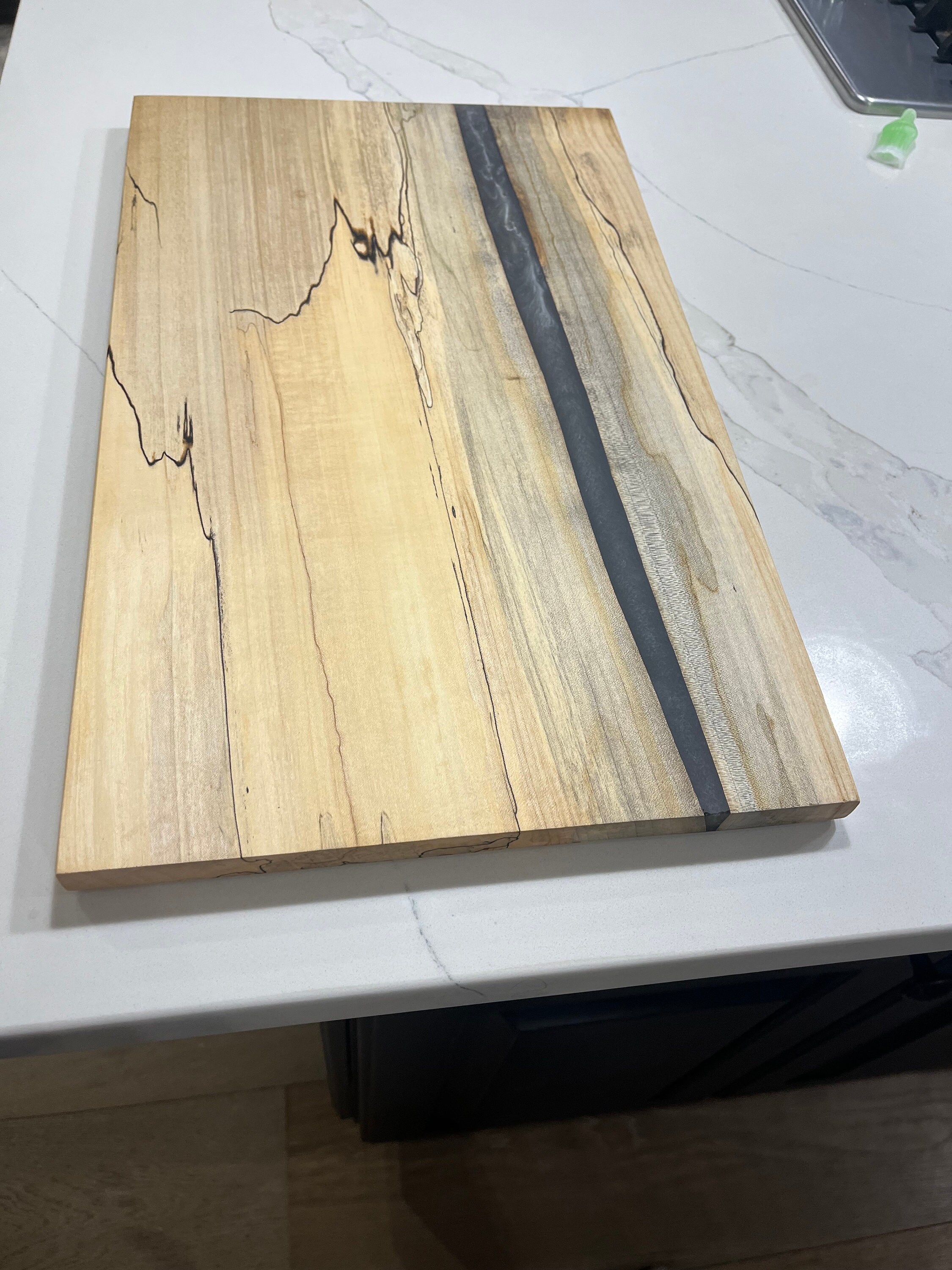 Spalted Maple Epoxy River Board, Charcuterie Boards, Personalized Resin ...