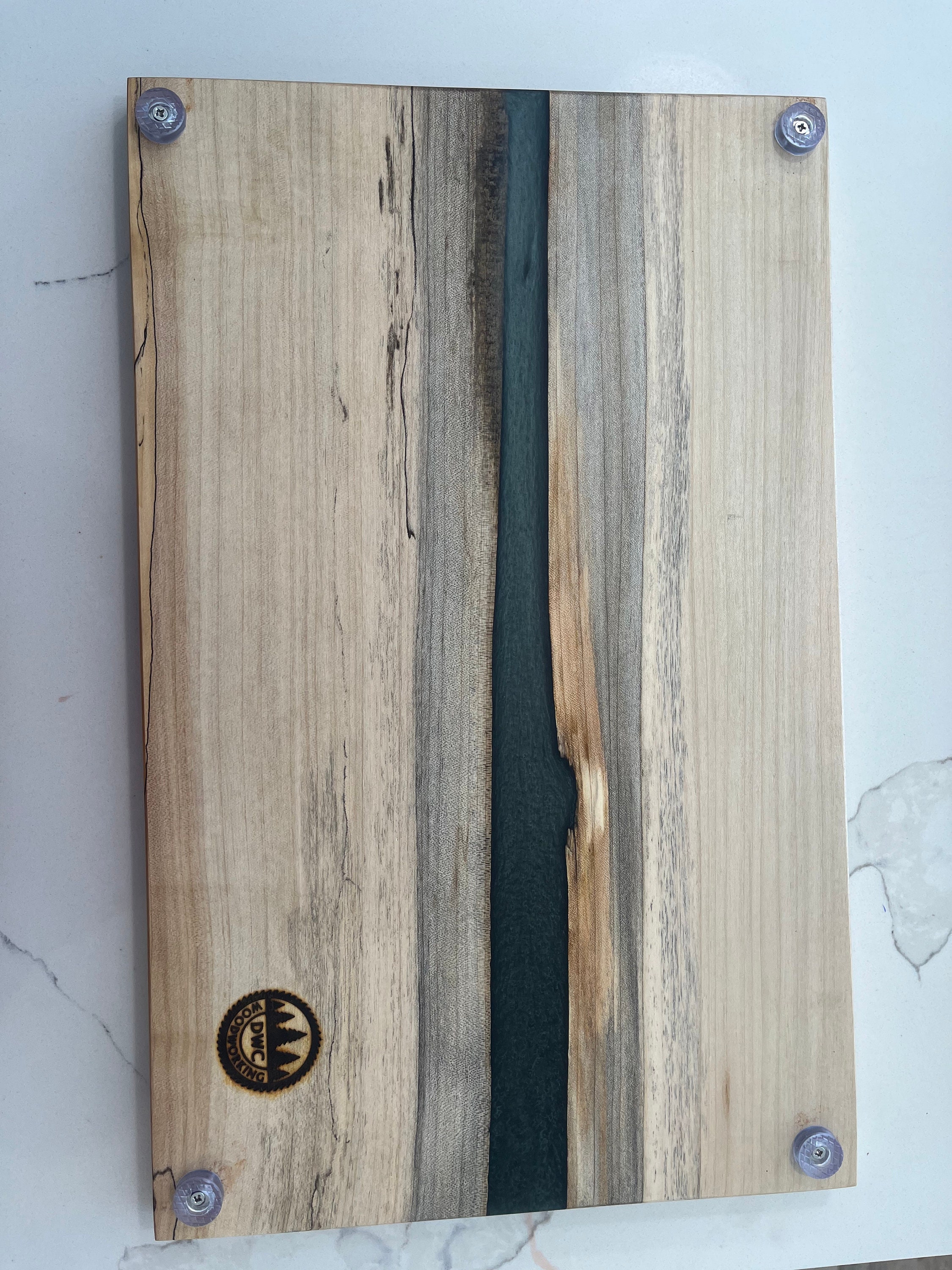 Spalted Maple Epoxy River Board, Charcuterie Boards, Personalized Resin ...