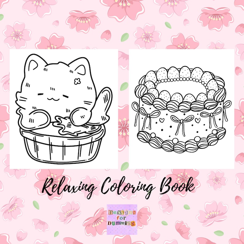 Coquette Coloring Book , 6 Coloring Pages PDF File - Etsy