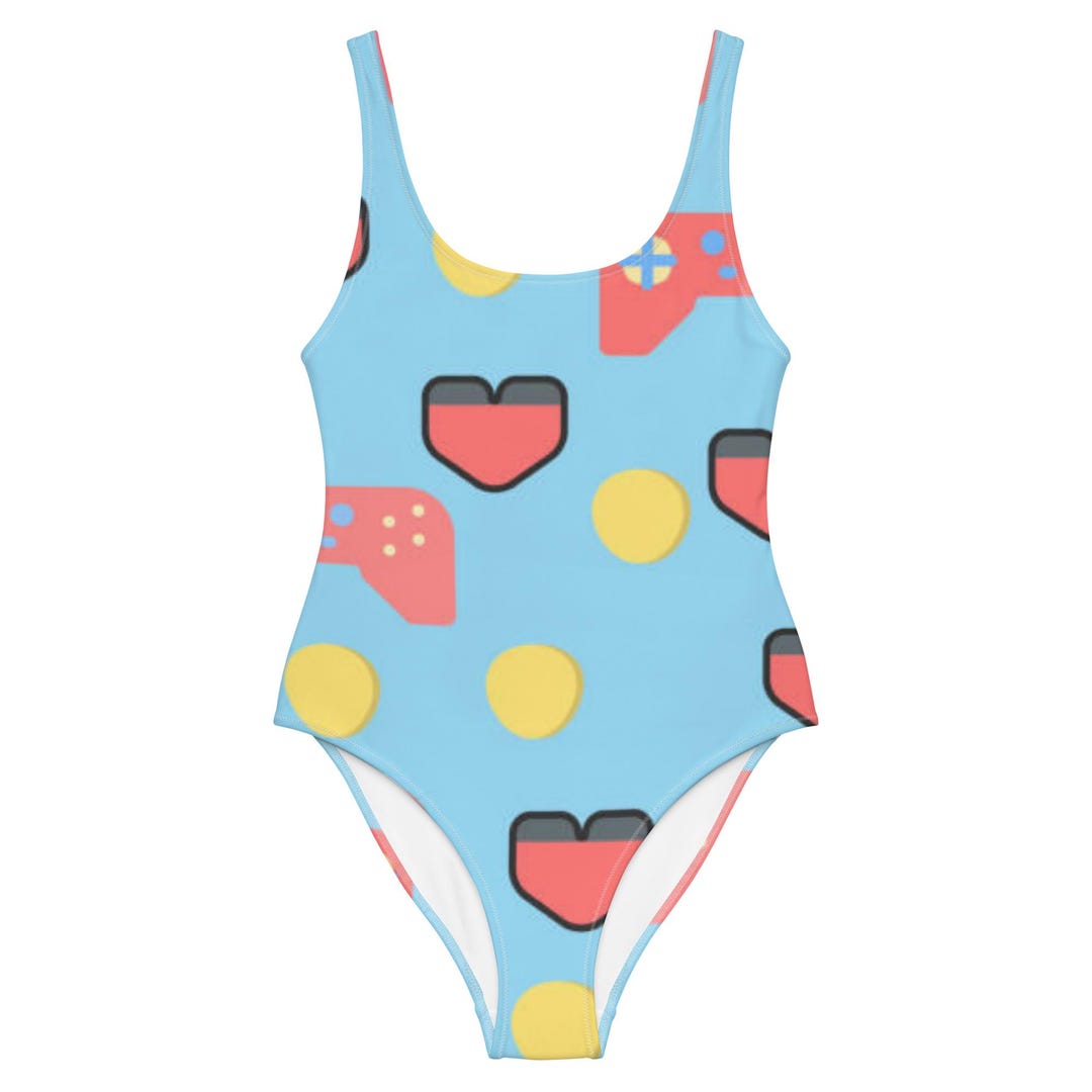 Gamer Girl One-piece Swimsuit - Etsy