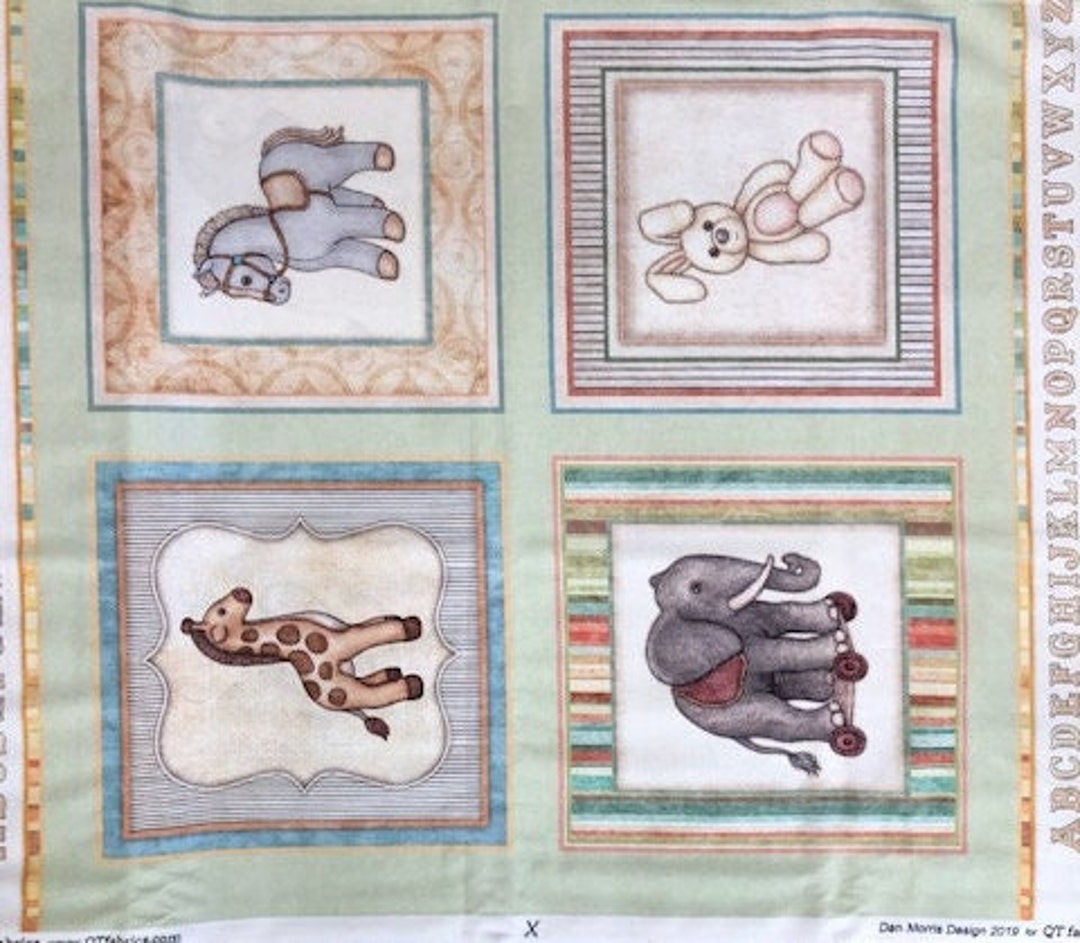 Dan Morris Design Fabric Toyland - Etsy
