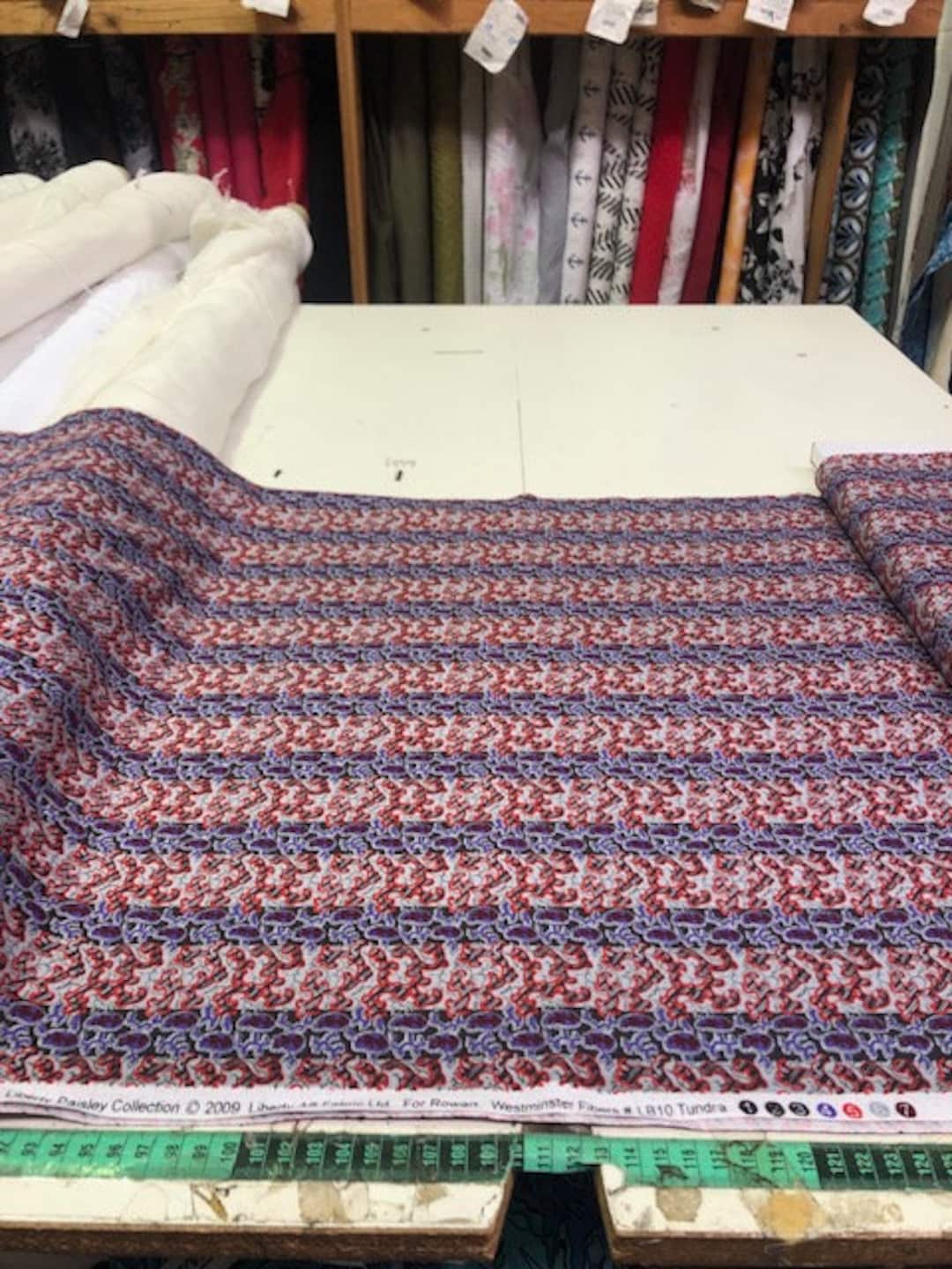 Rowan Westminster Fibers Design Fabrics Liberty Paisley Collection ...