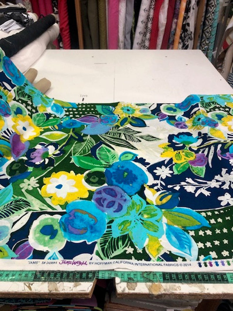 Hoffman California International Fabrics Jams World - Etsy