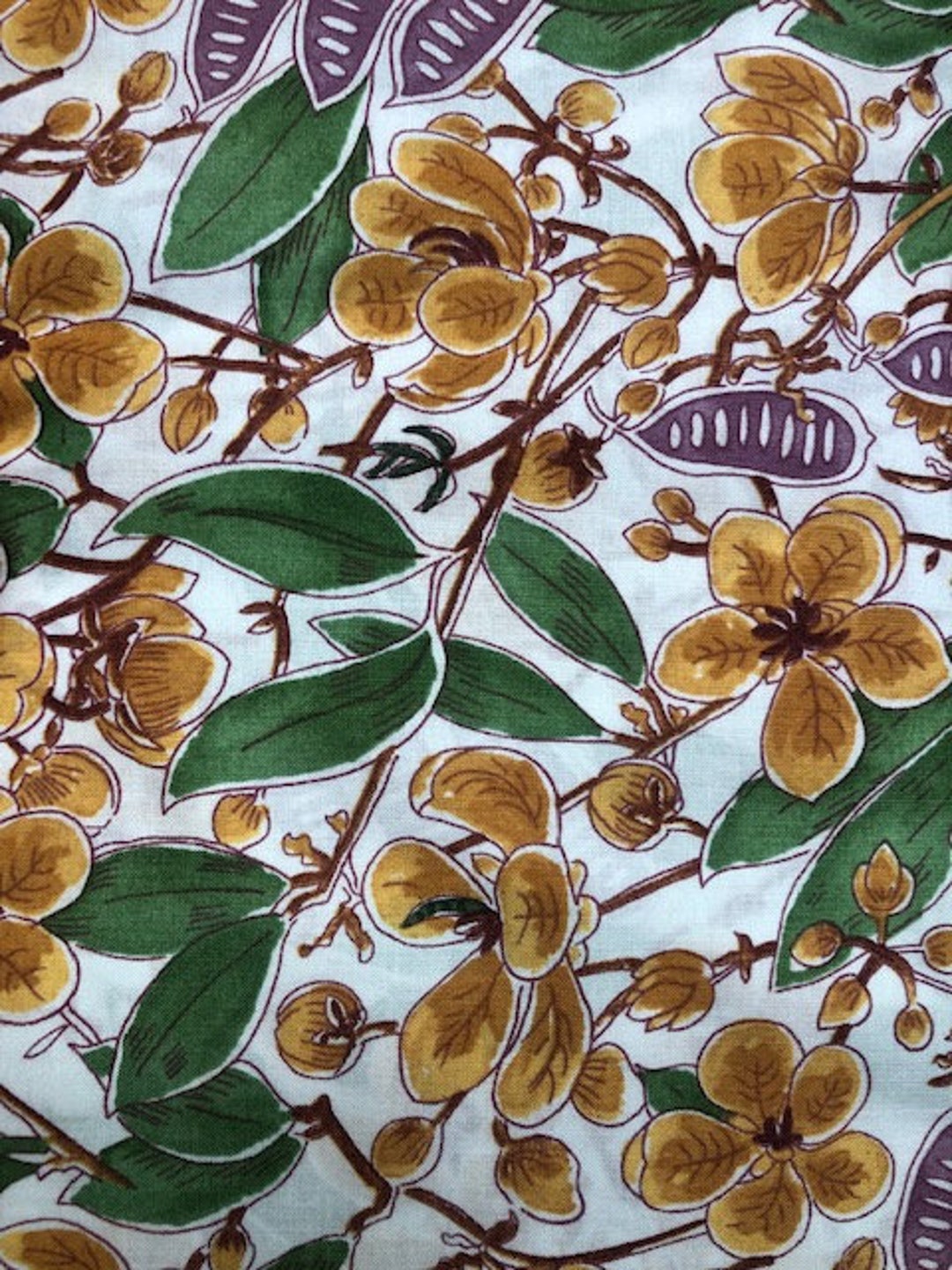 Senna White by Patricia Weeks Original Artwork Fabric - Etsy