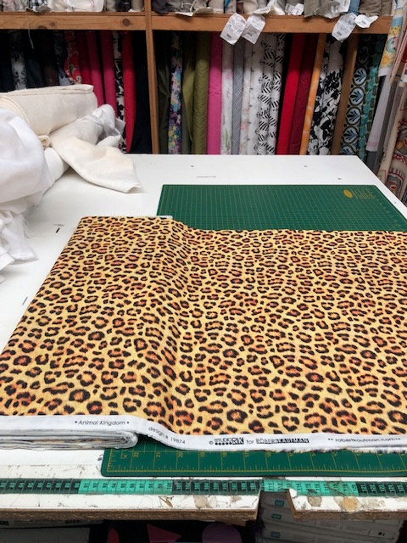 Studio RK Design Fabric for Robert Kaufman Animal Kingdom Leopard Print ...