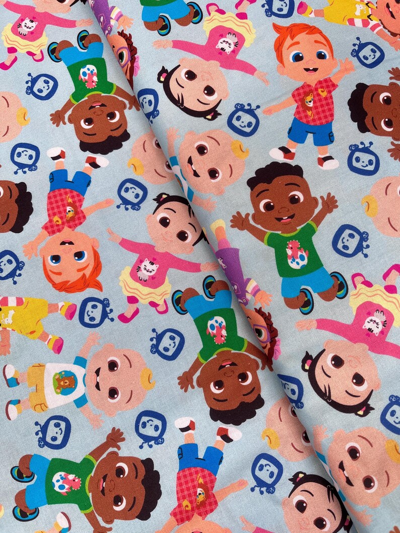 Cocomelon Fabrics - Etsy