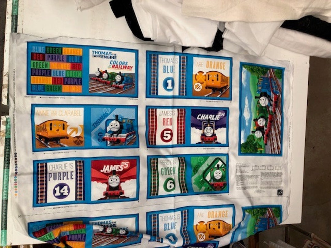 Thomas the Tank Engine Design Fabric for QT Fabrics - Etsy UK