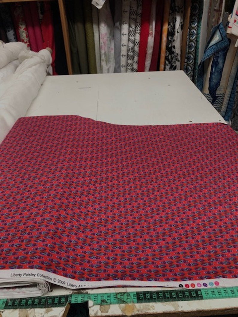 Rowan Westminster Fibers Design Fabrics Liberty Paisley Collection ...