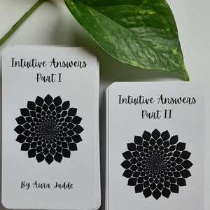 Intuitive Answers Part II Oracle Card Deck by Aura Jaddee - Etsy