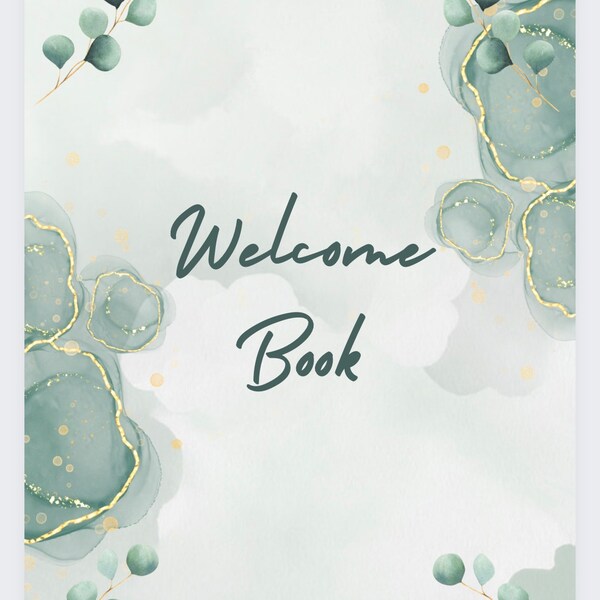 Welcome Booklet - Etsy