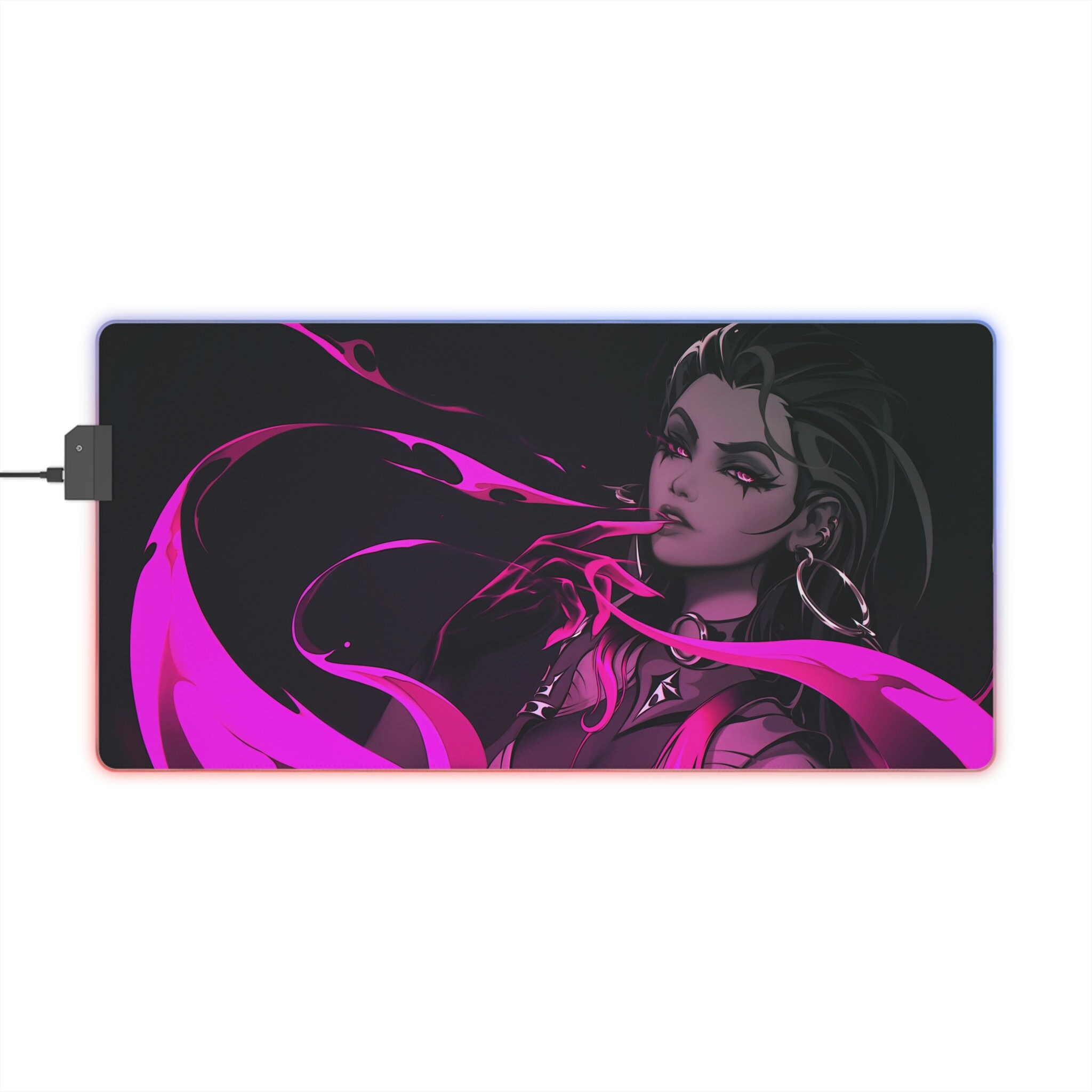 Valorant Reyna LED Gaming Mouse Pad - Etsy