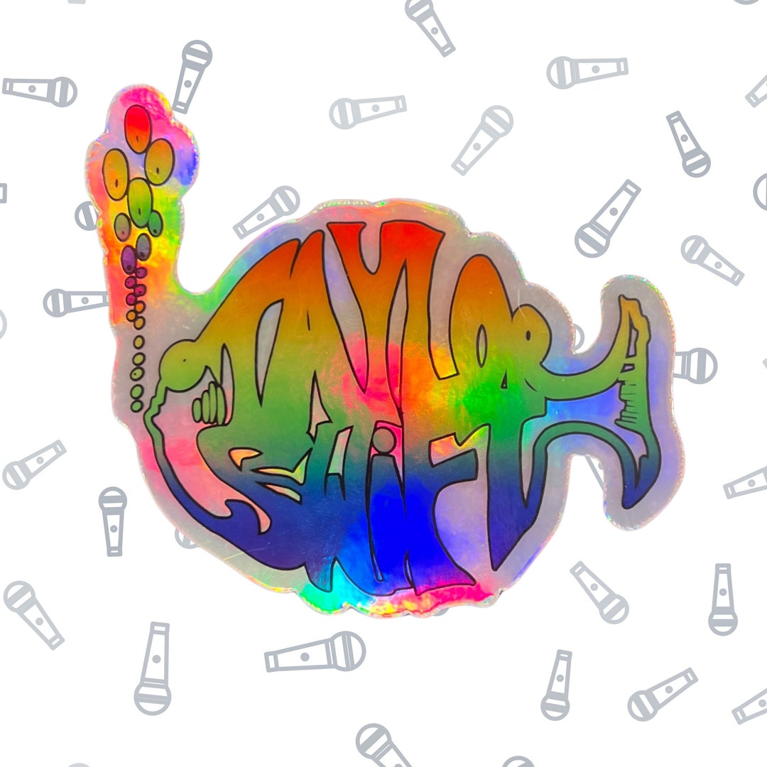 Holographic Swiphtie Sticker (10 Pack) | Swiftie + Phish Inspired - Etsy