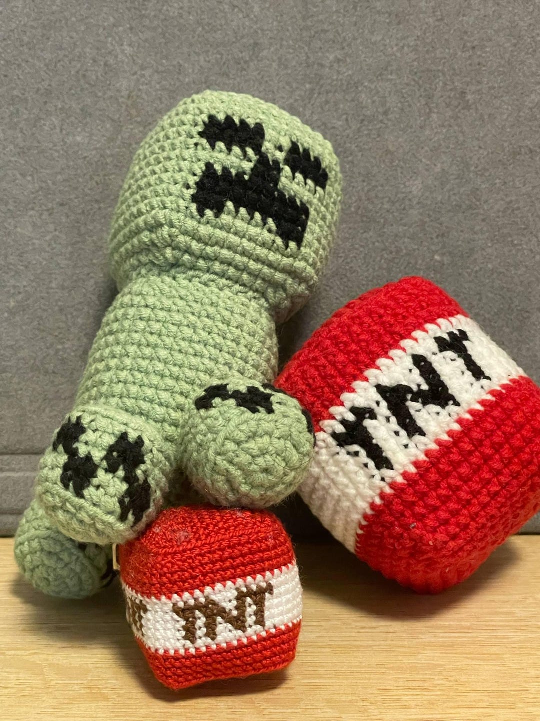 Crochet Creeper and TNT PDF Pattern - Etsy