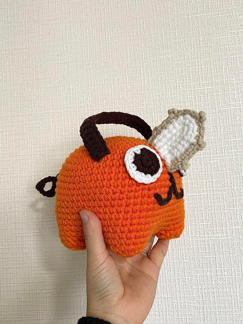 Chainsaw Devil Pochita Crochet PDF Pattern - Etsy