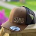 Dad Leather Patch Hats - Etsy