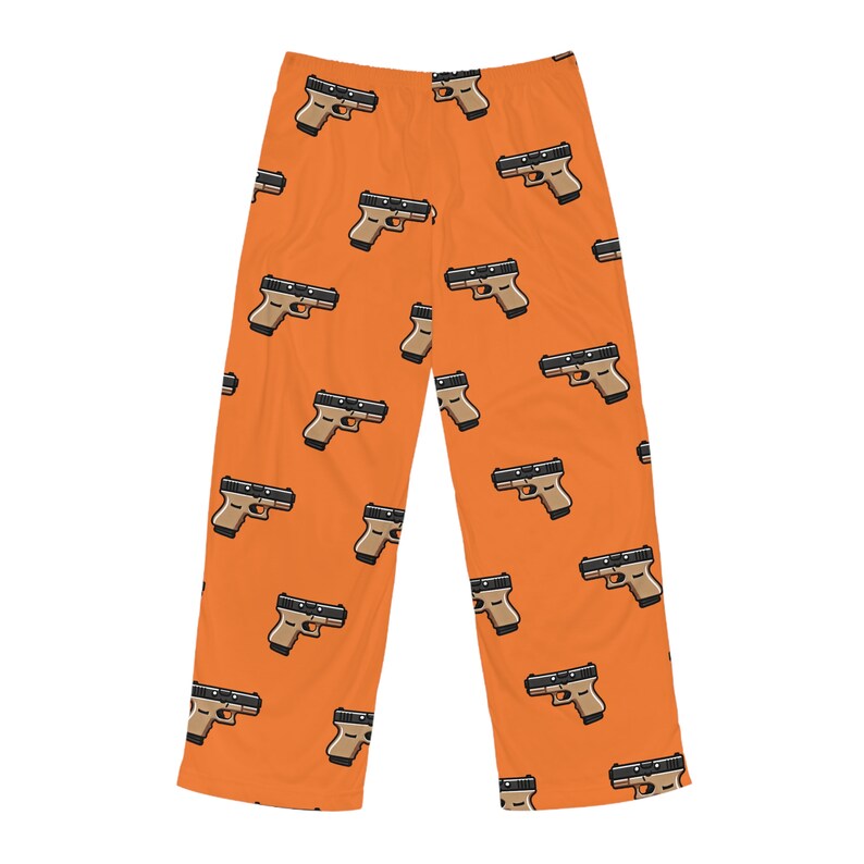 Mens Glocky Pajama Pants Fun Pjs Loungewear & Casual Streetwear for Gun ...