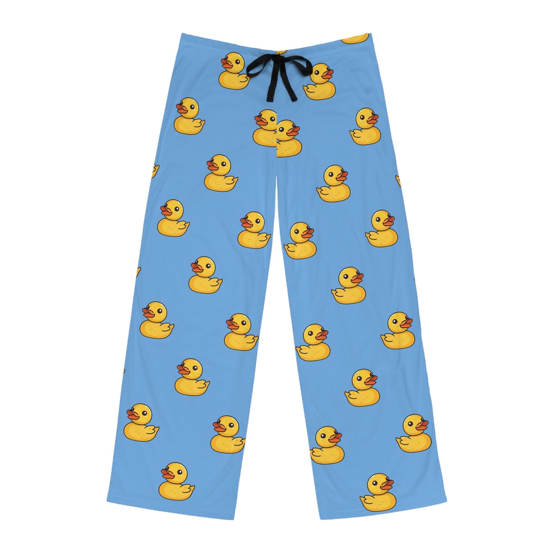 Men's Rubber Ducky Pajama Pants Fun Pjs Loungewear & Casual Wear for ...